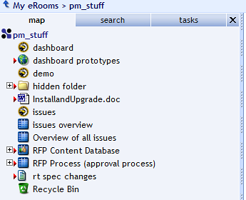 Working in your eRoom